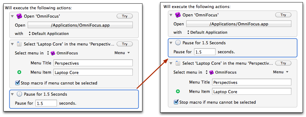Keyboard Maestro – move pause | Kourosh Dini