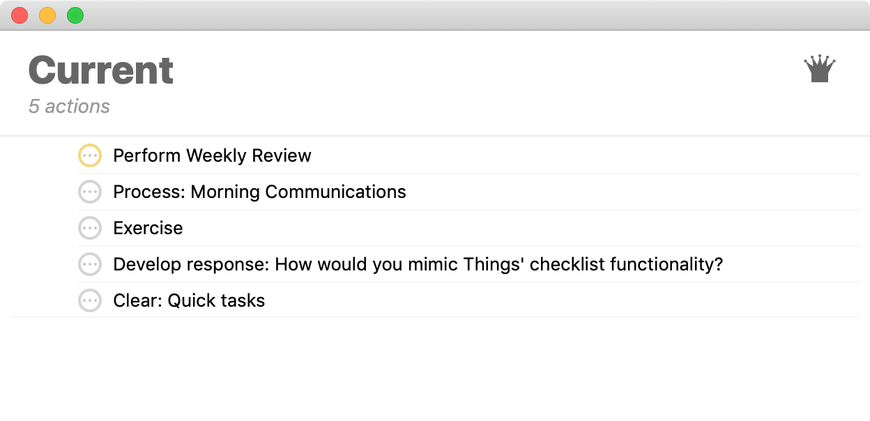 Two Ways to Use Checklists with OmniFocus | Kourosh Dini